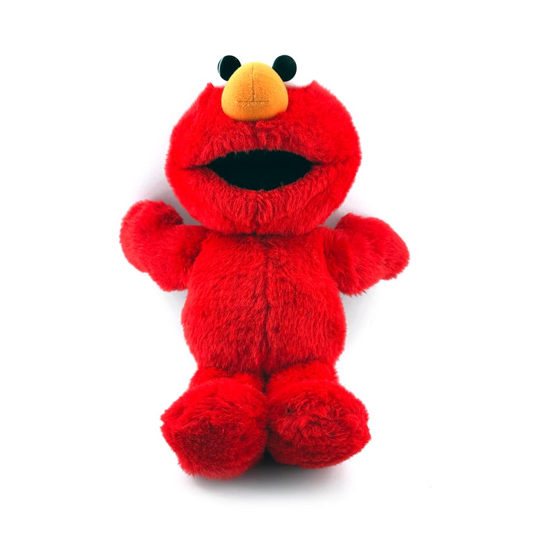 Vintage Tickle Me Elmo Plush: Laughing Sesame Street Toy (1996 or 2000s ...