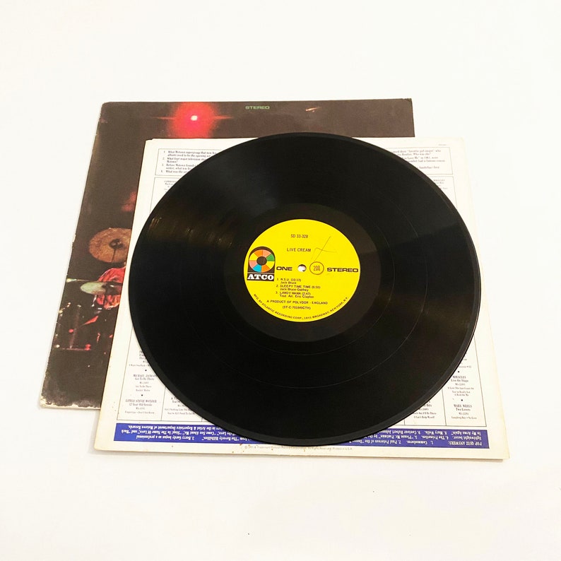 Vintage Cream Live Cream Record Eric Clapton Album Vinyl | Etsy