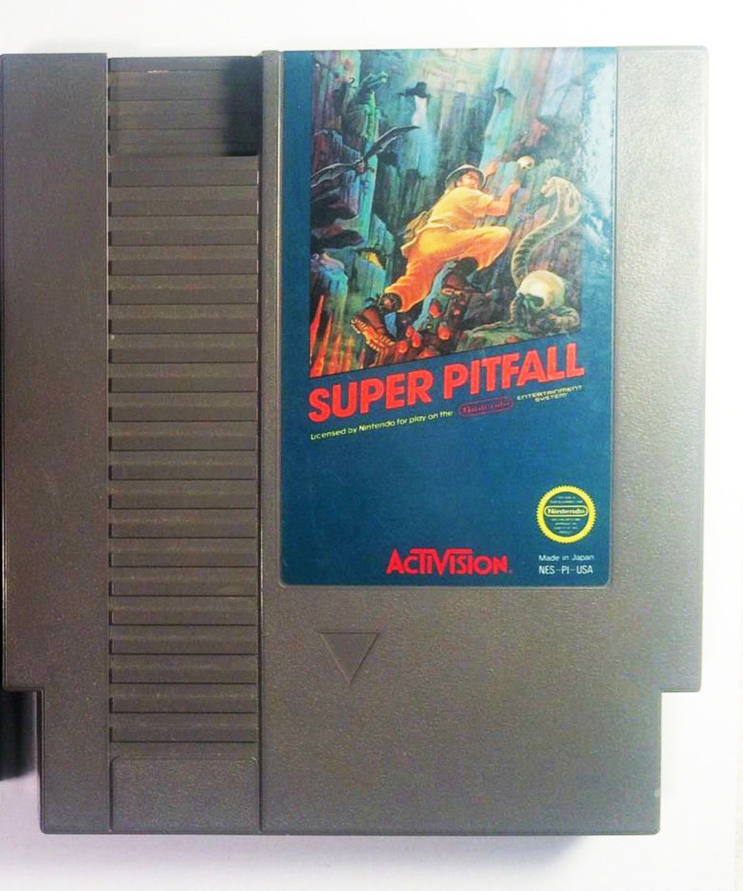Vintage Nintendo NES Super Pitfall 1987 Video Game Rare Tested - Etsy