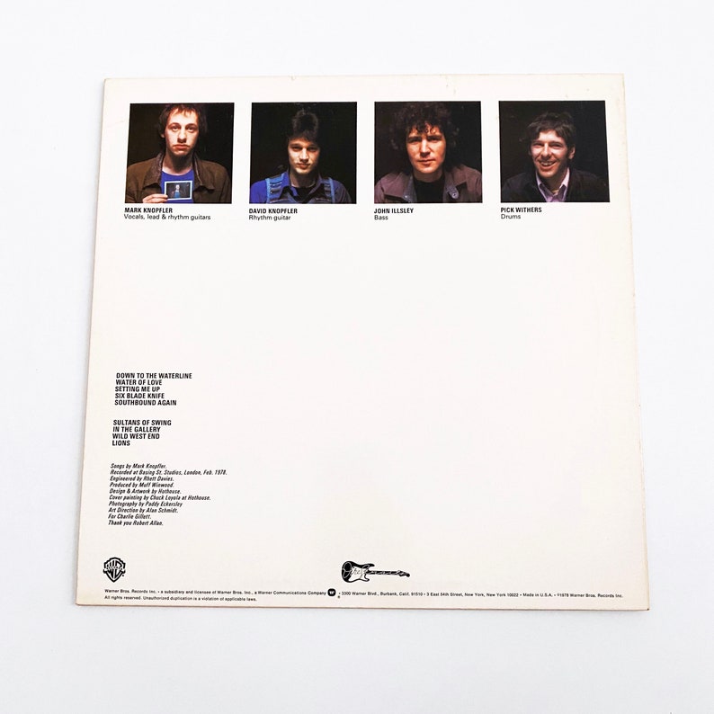 Vintage Dire Straits Self Titled Debut Album Vinyl LP Record - Etsy