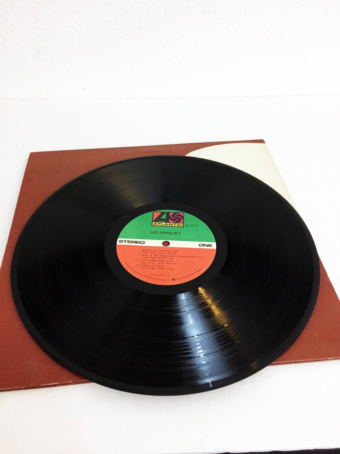 Vintage Led Zeppelin II LP Record Album Vinyl No Barcode 19127 - Etsy