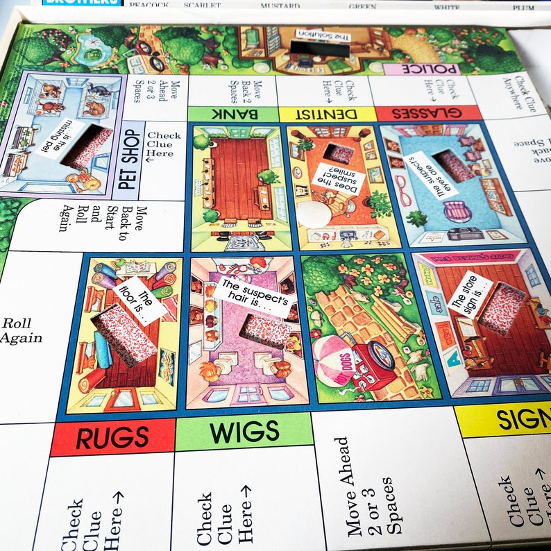 Vintage Clue Jr Case of the Missing Pet Mystery Detective | Etsy