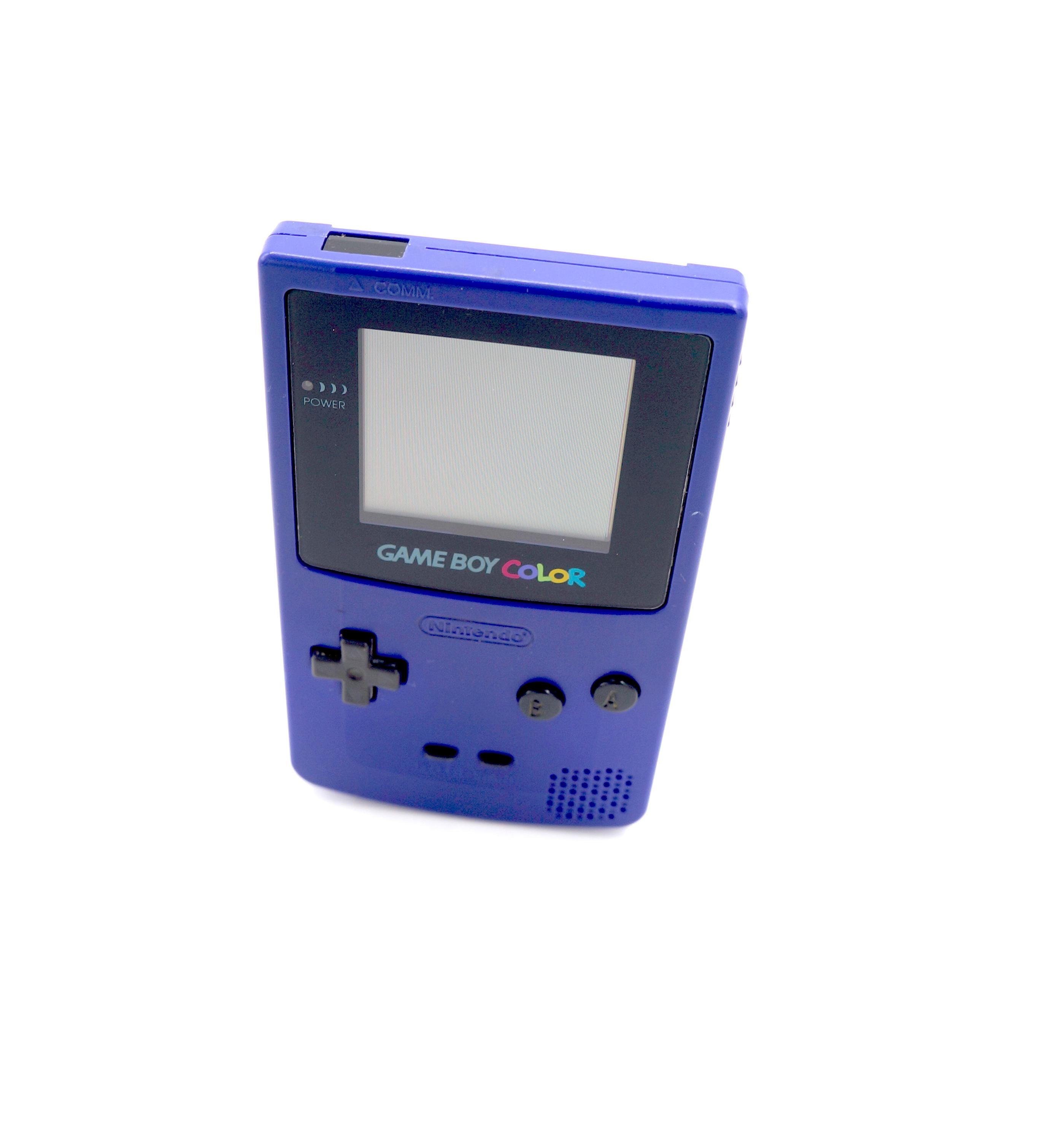 Vintage Original Nintendo Gameboy Color Working Game Boy Grape Purple ...