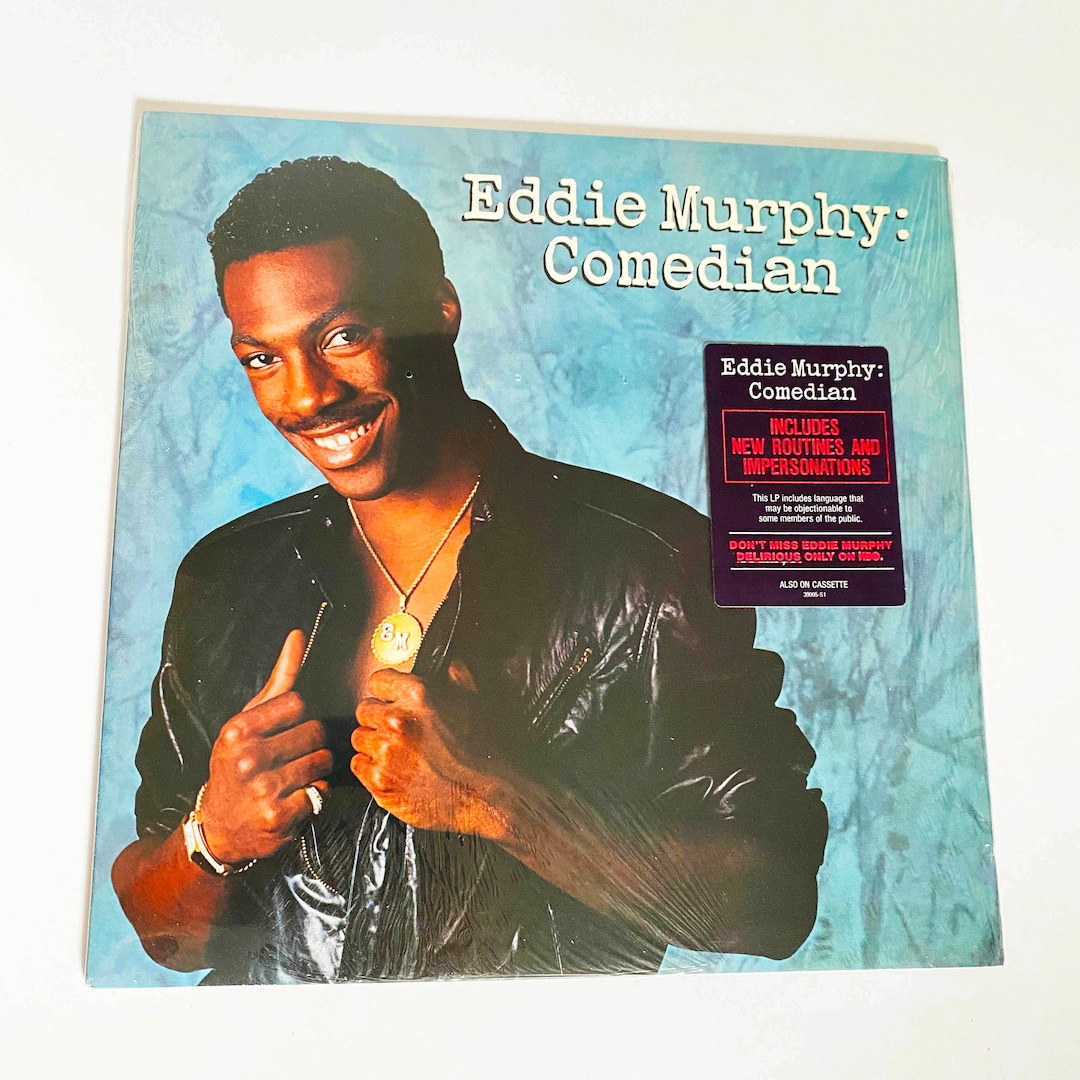 Vintage Original Eddie Murphy Comedian Stand up Comedy Live Vinyl ...