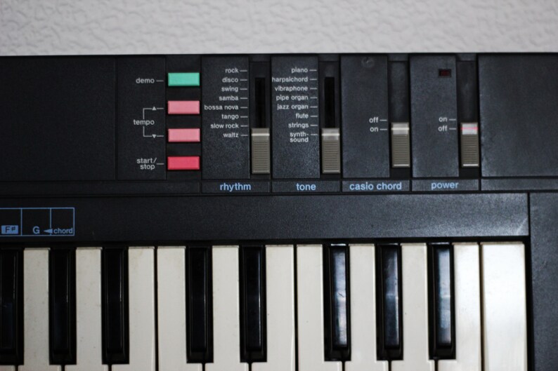 Vintage Casio PT-100 Keyboard Synthesizer Circuit Bending - Etsy