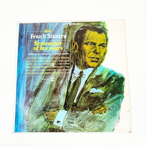 Vintage 1965 Frank Sinatra September of My Years LP Album Record 1960s ...