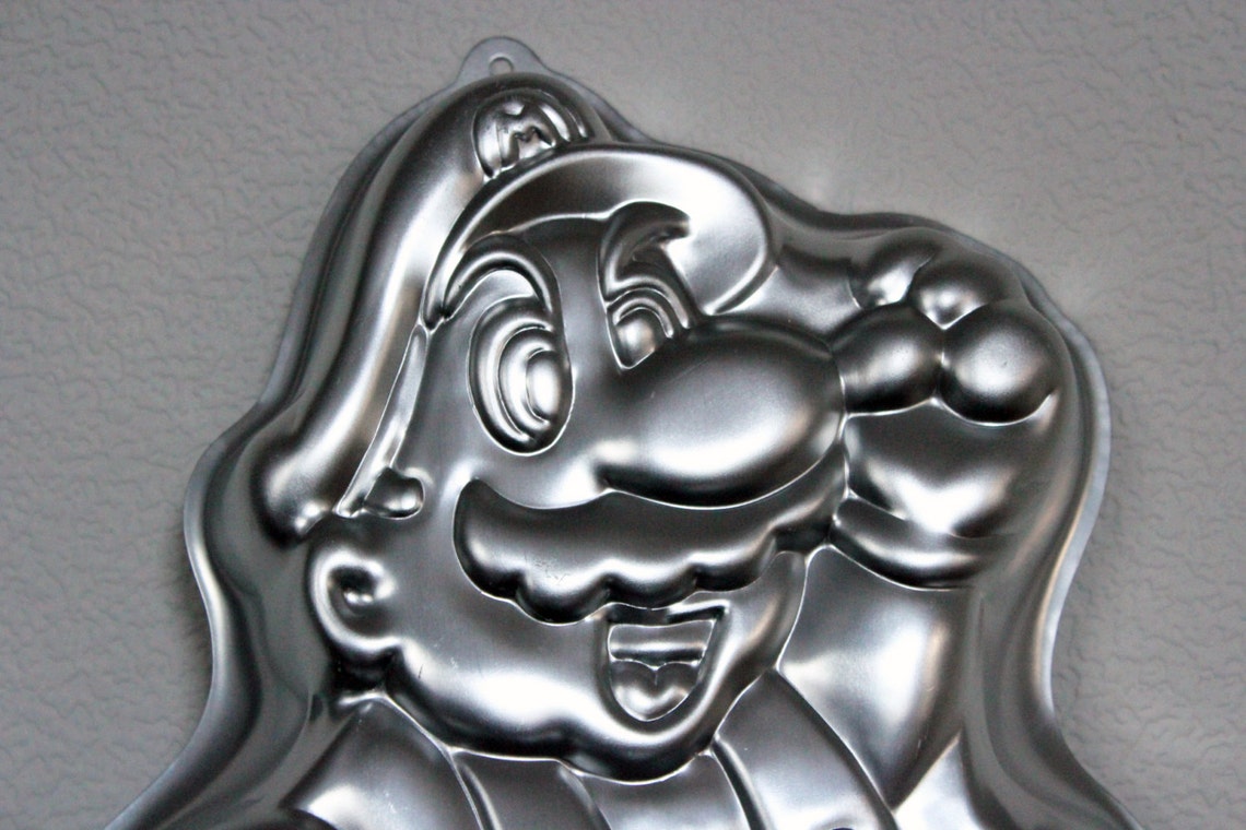 Vintage Wilton Cake Pan Nintendo Super Mario Brothers 1989 | Etsy