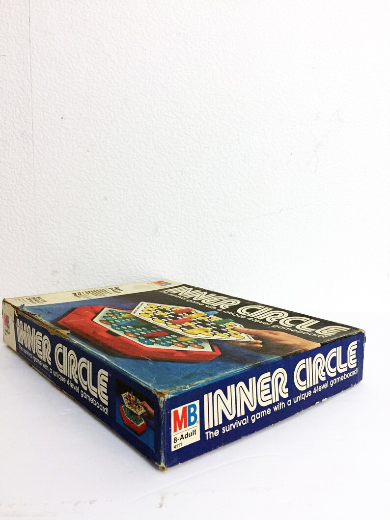 Vintage Inner Circle Game Board Game by Milton Bradley Complete 1981 ...
