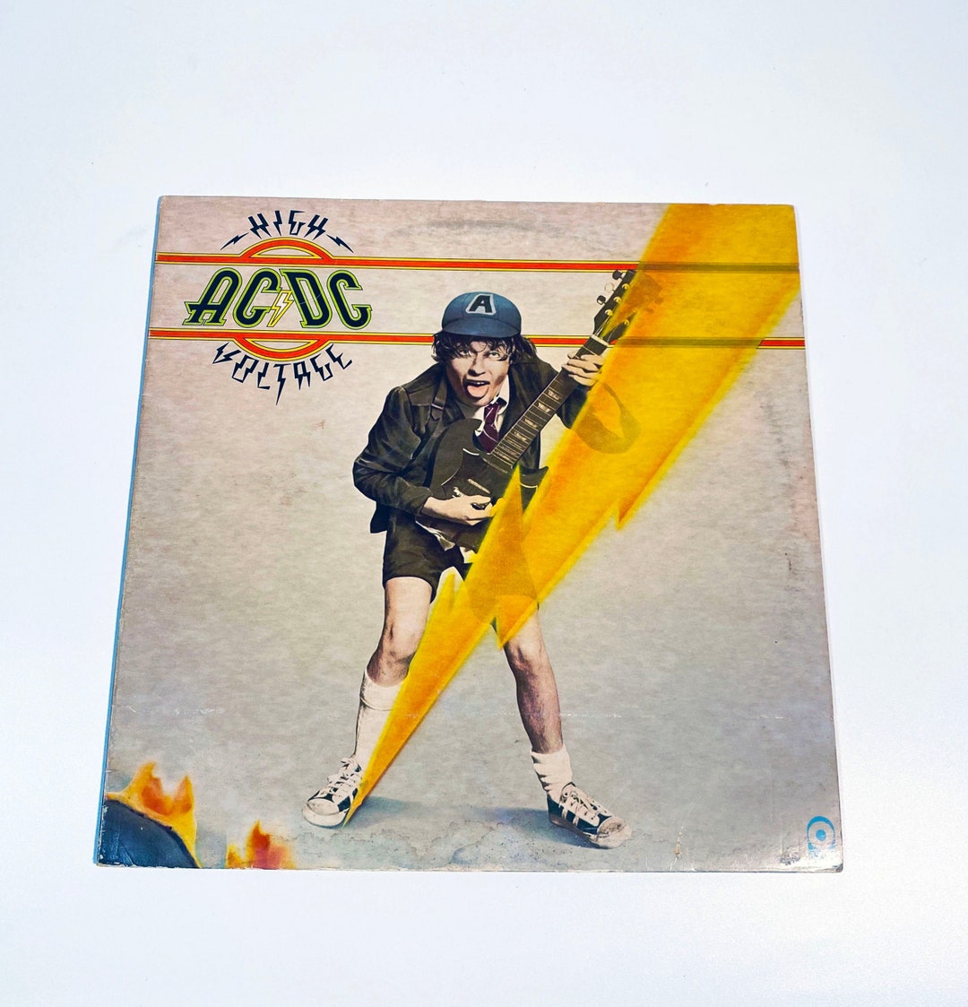 Original AC/DC High Voltage Vinyl Record LP 1975 Album Acdc 70s 12" - Etsy