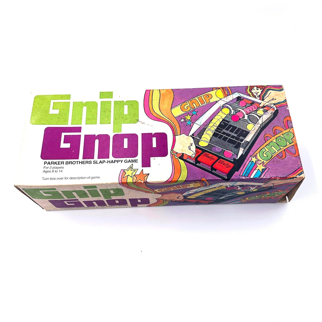 Vintage Parker Brothers Gnip Gnop Board Game Complete 70s 1970s Toys ...