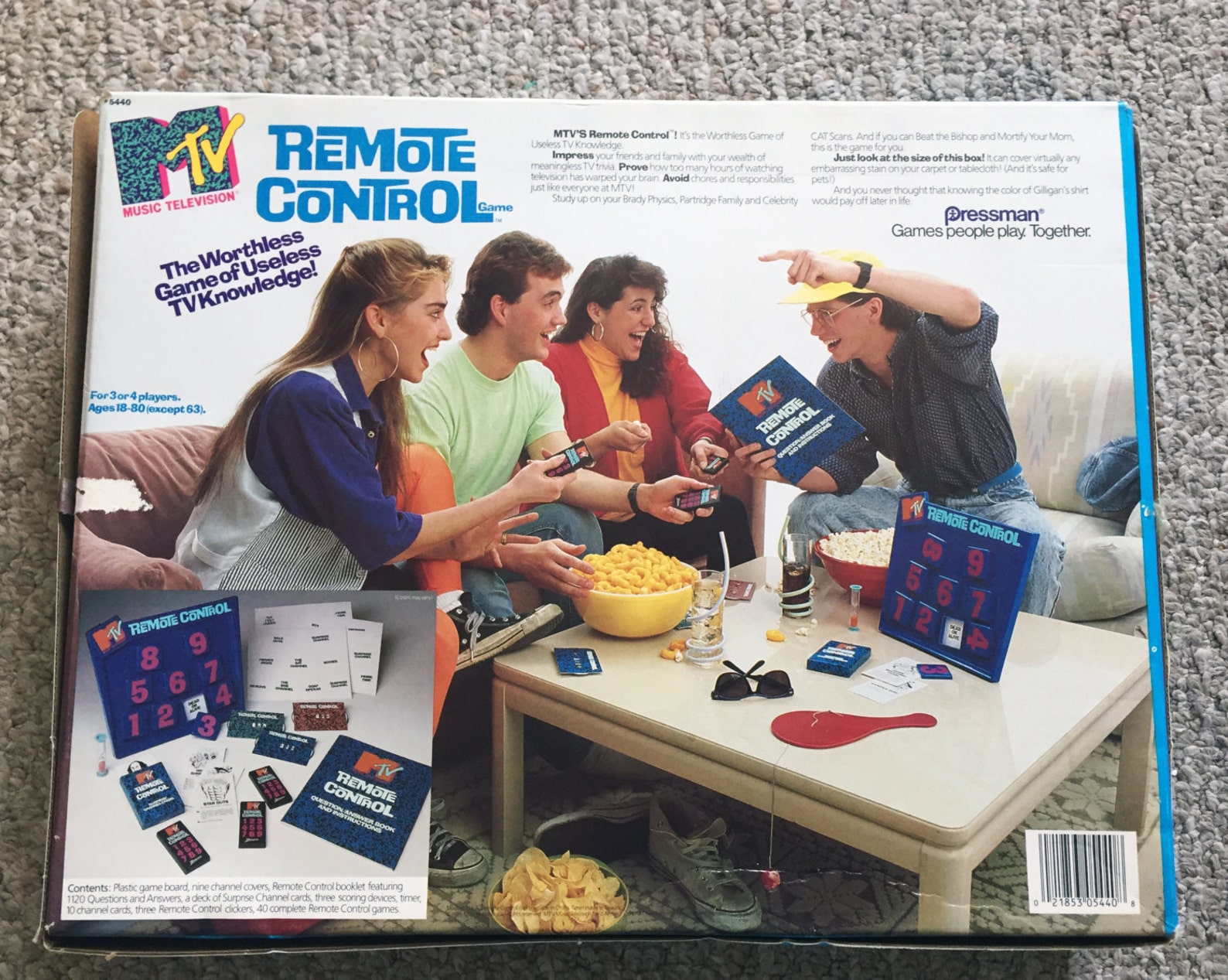 Vintage MTV Remote Control Board Game Complete 1998 Rare - Etsy