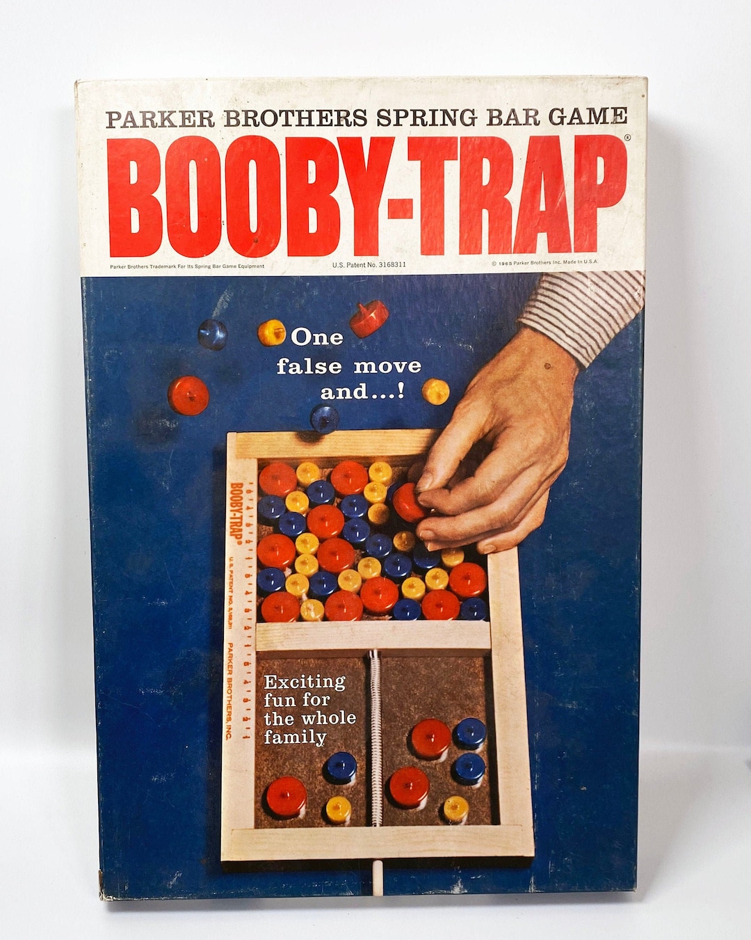 Vintage Booby Trap Board Game by Milton Bradley Original 1960s 60s 100% Complete 1965 - Etsy