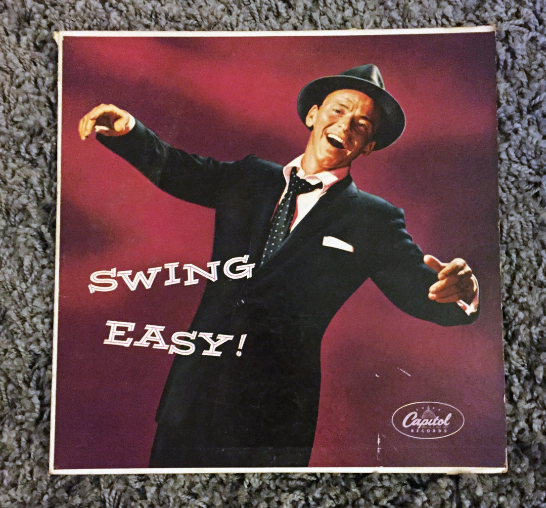 Vintage Frank Sinatra Swing Easy Capitol LP Album Record Vinyl 12" Jazz ...
