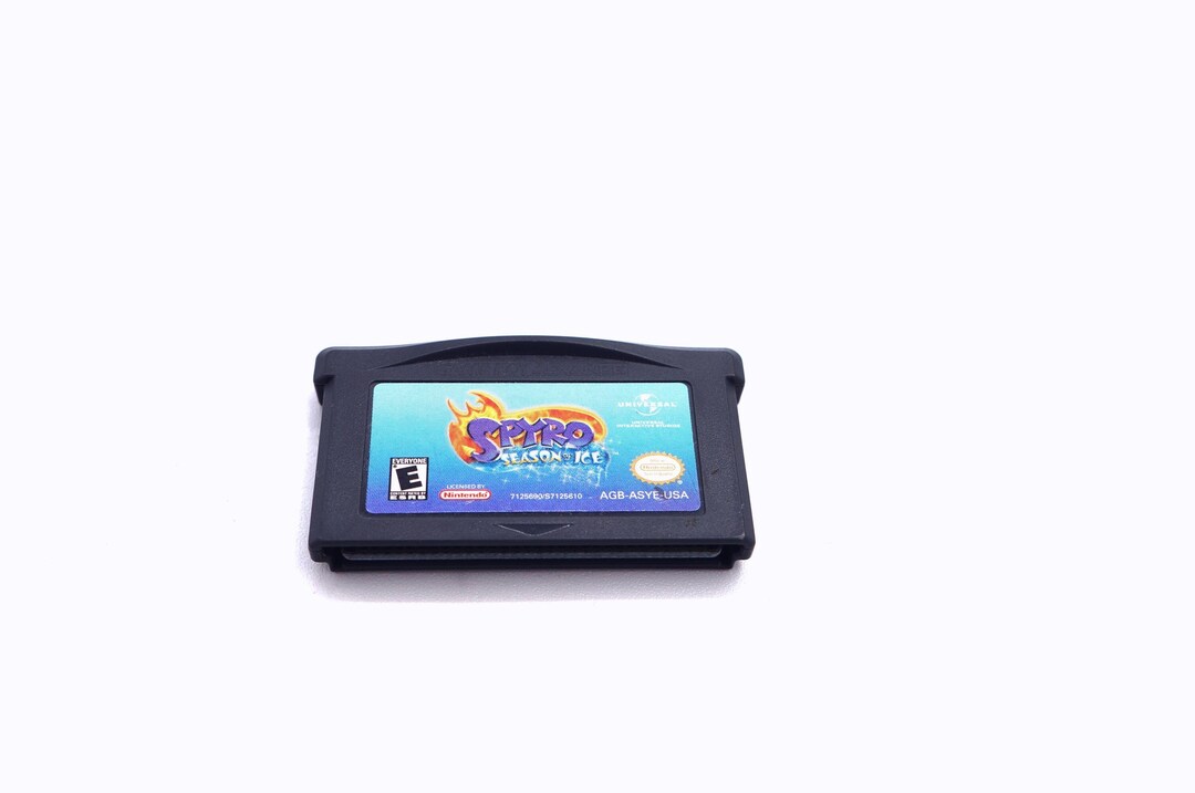 Nintendo Spyro Season of Ice Gameboy Advance GBA Video Game Authentic ...