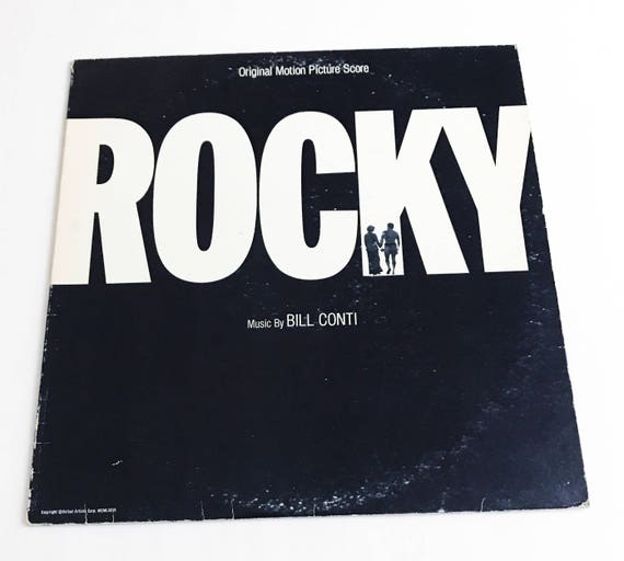 Vintage Rocky Soundtrack Motion Picture LP Record Vinyl | Etsy