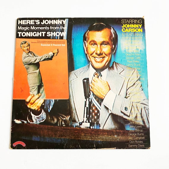 Vintage Here's Johnny Magic Moments From the Tonight Show - Etsy