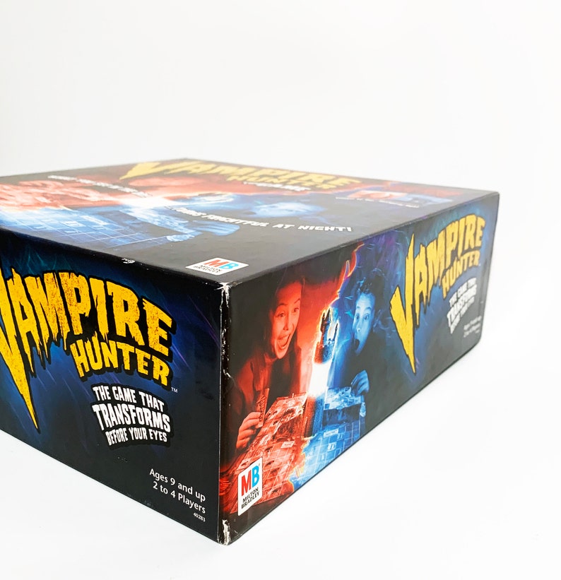 Vintage Vampire Hunter Board Game Complete Milton Bradley Toy | Etsy