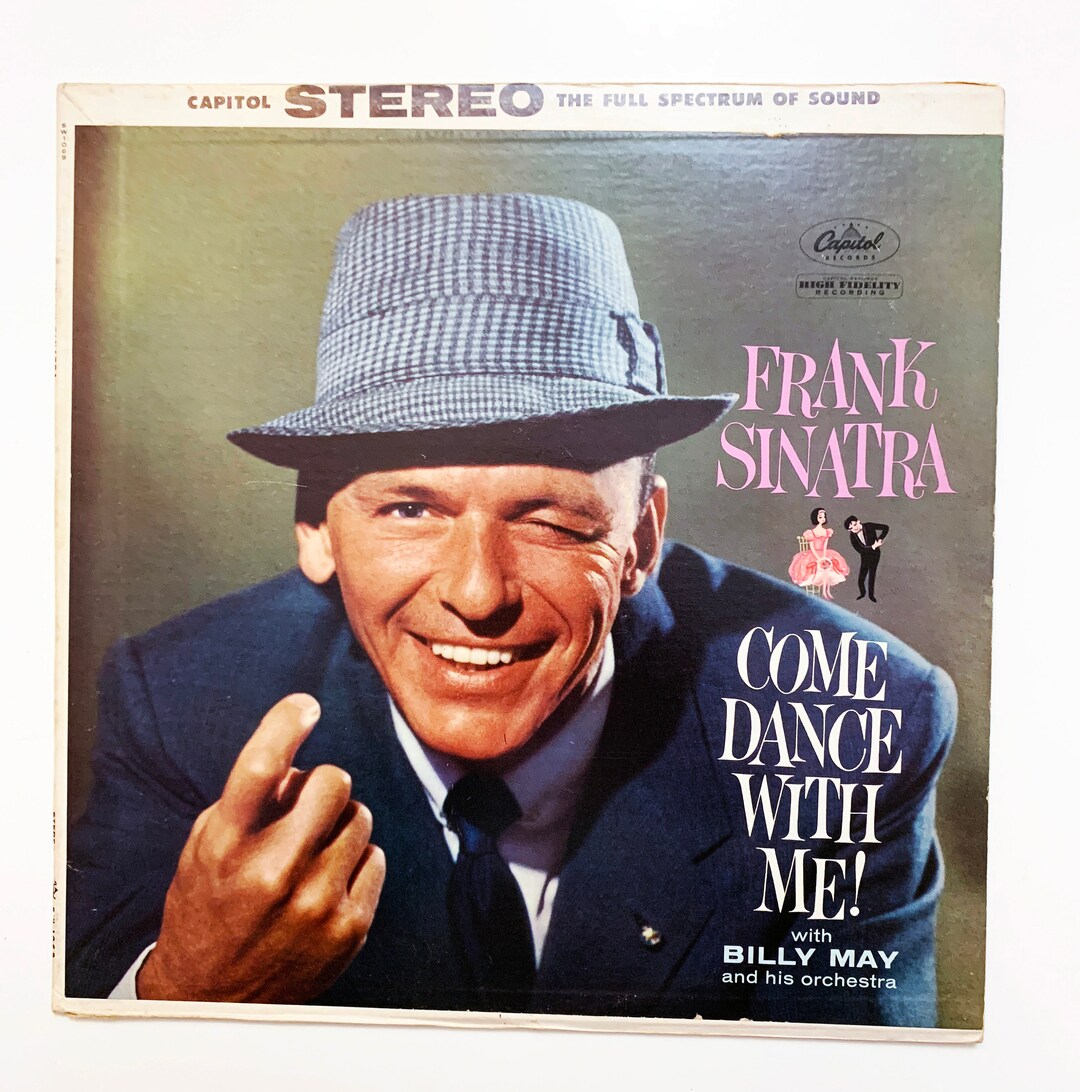 Vintage Frank Sinatra Come Dance With Me LP Album Record 1959 1950s ...