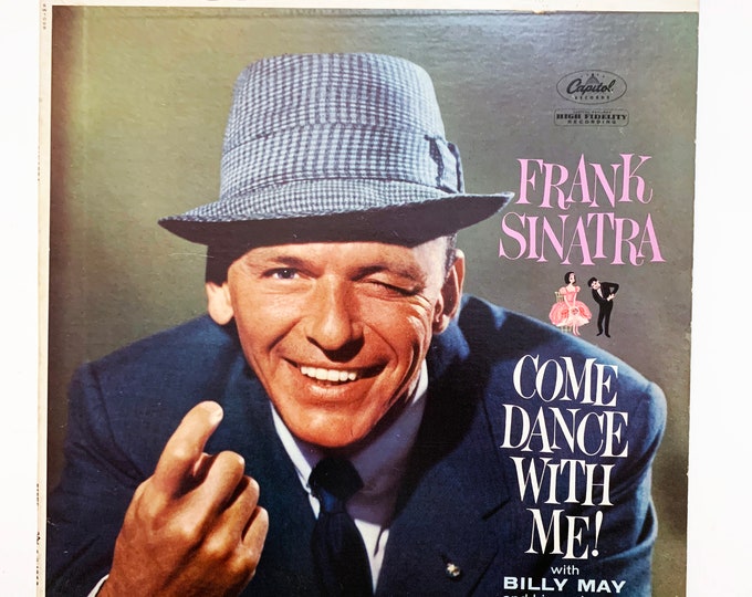 Vintage Frank Sinatra Come Dance With Me LP Album Record 1959 1950s ...