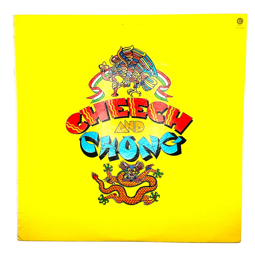 Vintage Cheech and Chong Self Titled LP Record Vinyl 12" 1971 70s ...