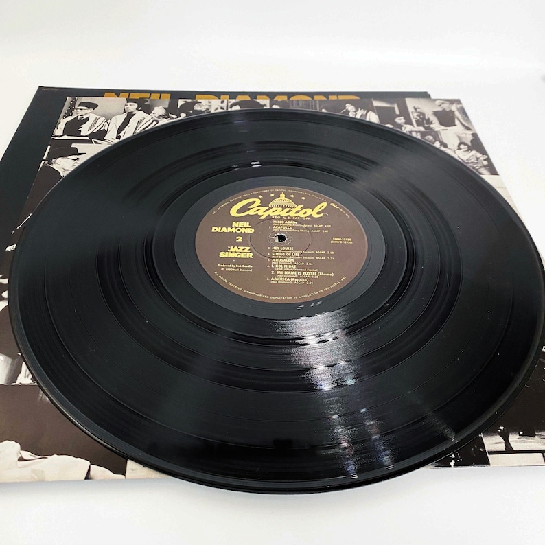 Vintage Neil Diamond the Jazz Singer Soundtrack Album Vinyl LP | Etsy