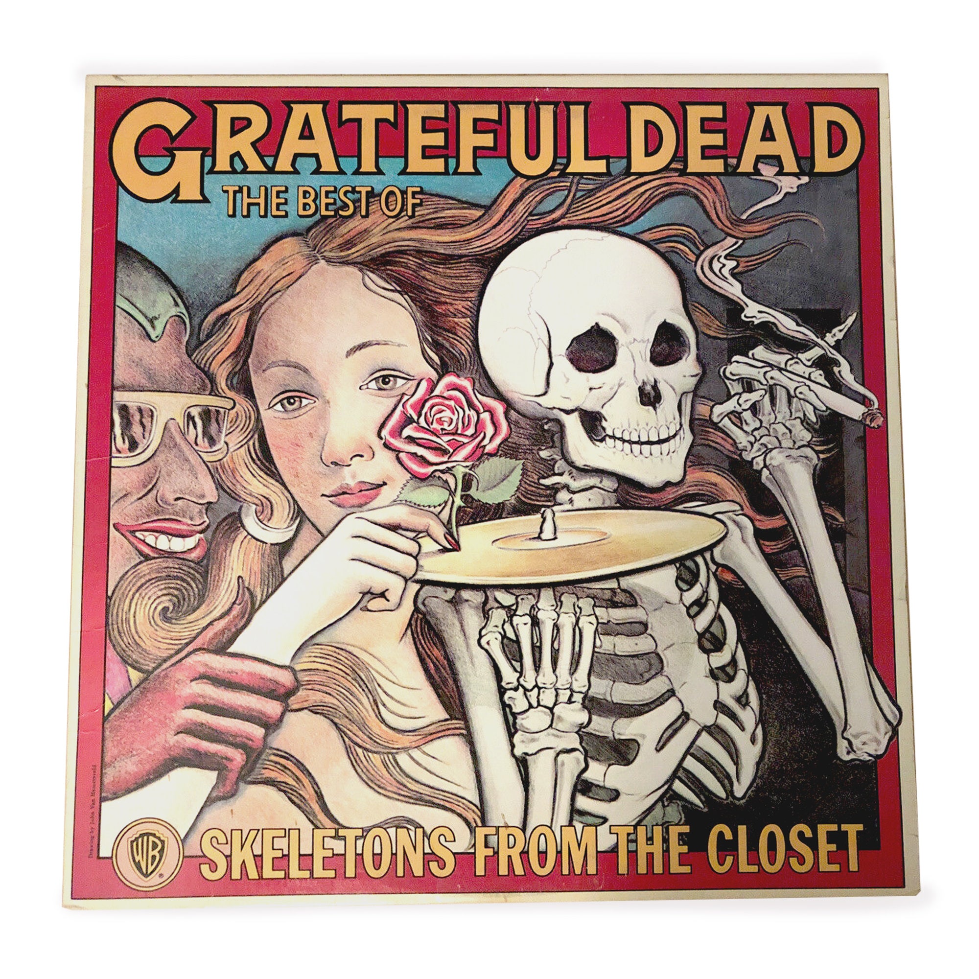 Vintage 1974 Skeletons from the Closet The Best of Grateful | Etsy