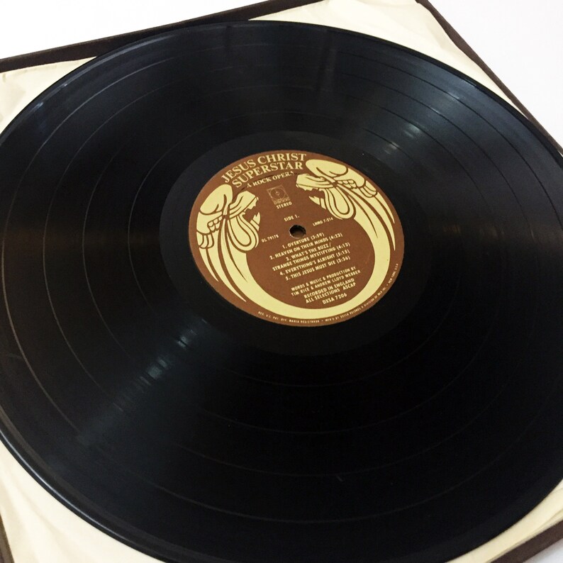Vintage 1970 Jesus Christ Superstar 2 Vinyl LP Records Set | Etsy