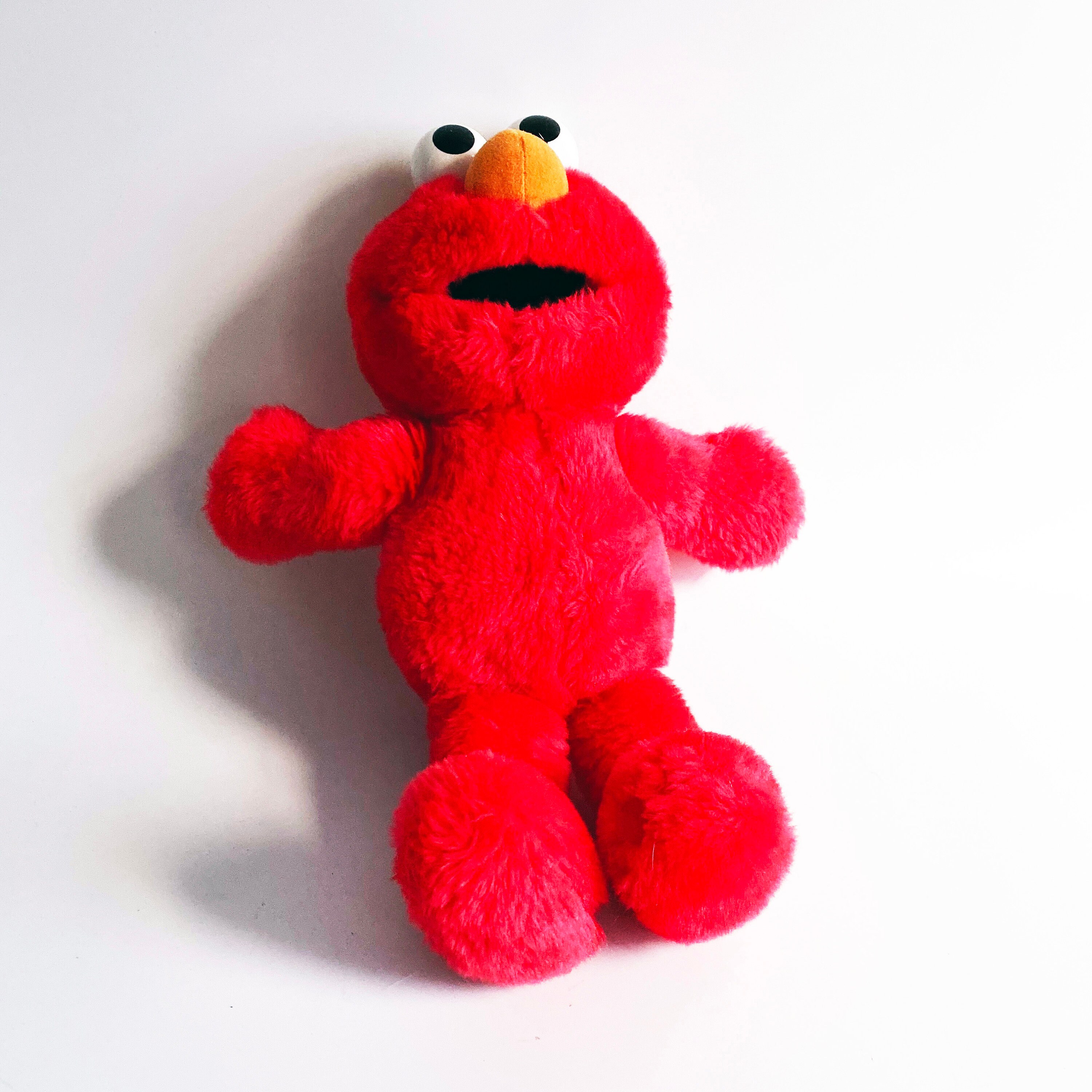 Vintage Elmo 15" Loves You Talking Laughs and Shakes Stuffed Doll Toy ...