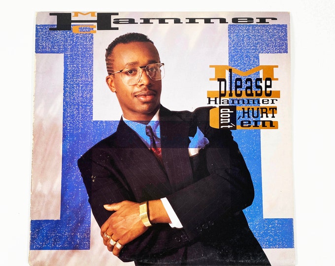 Vintage MC Hammer Please Hammer Don't Hurt 'em Album Vinyl Record LP ...