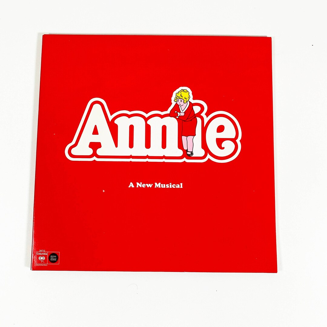 Vintage Annie Original Cast Movie Soundtrack LP Record Vinyl 1977 Rare ...