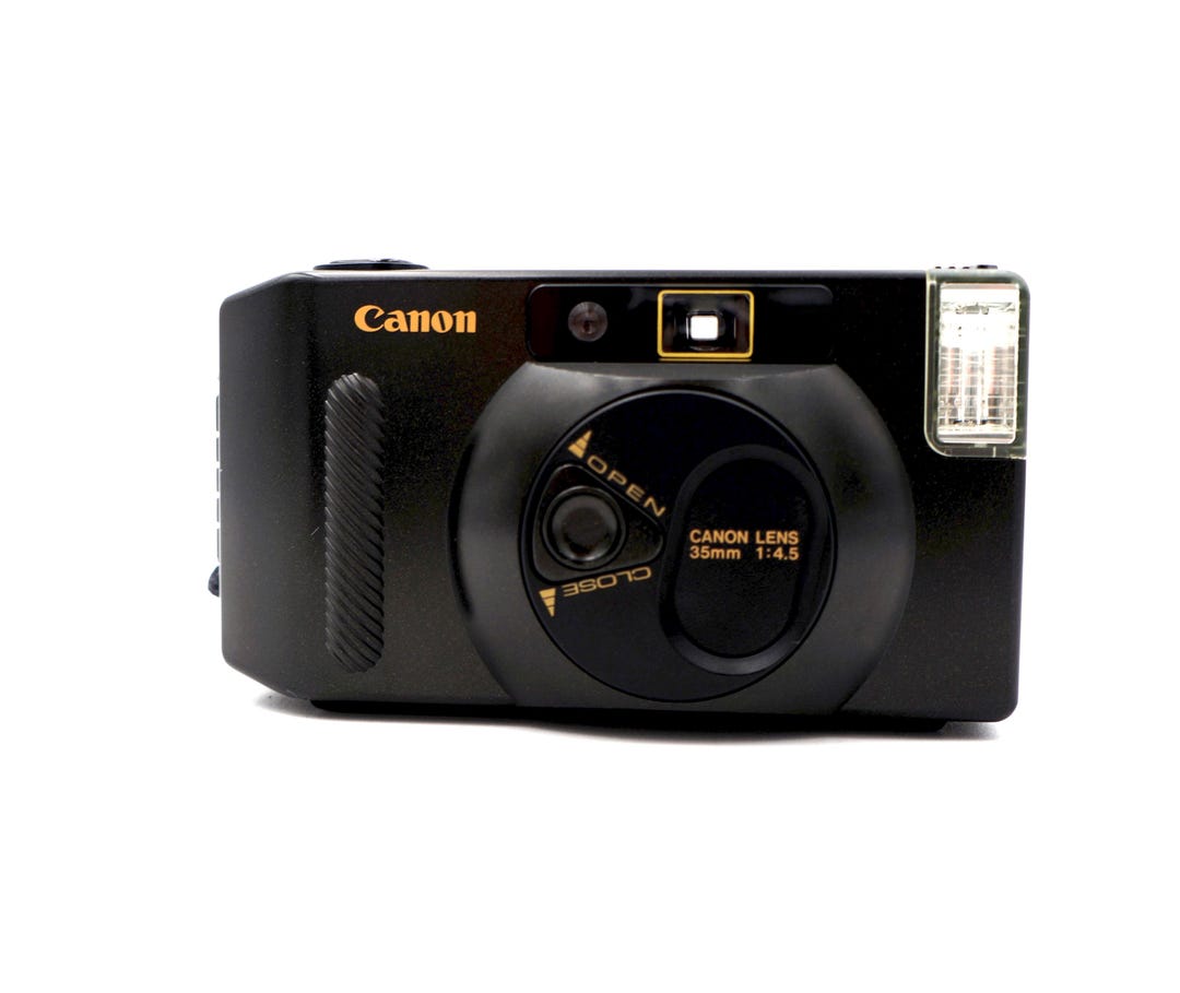 Vintage Canon Snappy S 35mm Point Click Film Camera Tested Works 90s ...