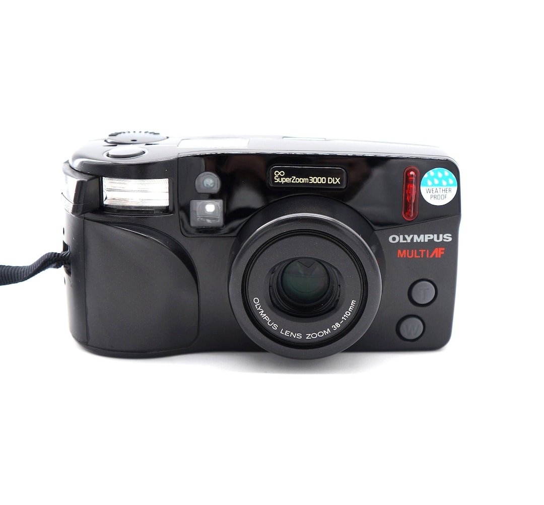Vintage Olympus Super Zoom 3000 DLX 35mm Point and Click 35mm Film ...