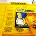 The Simpsons Jeopardy Board Game Homer Bart 100% Complete in Box ...