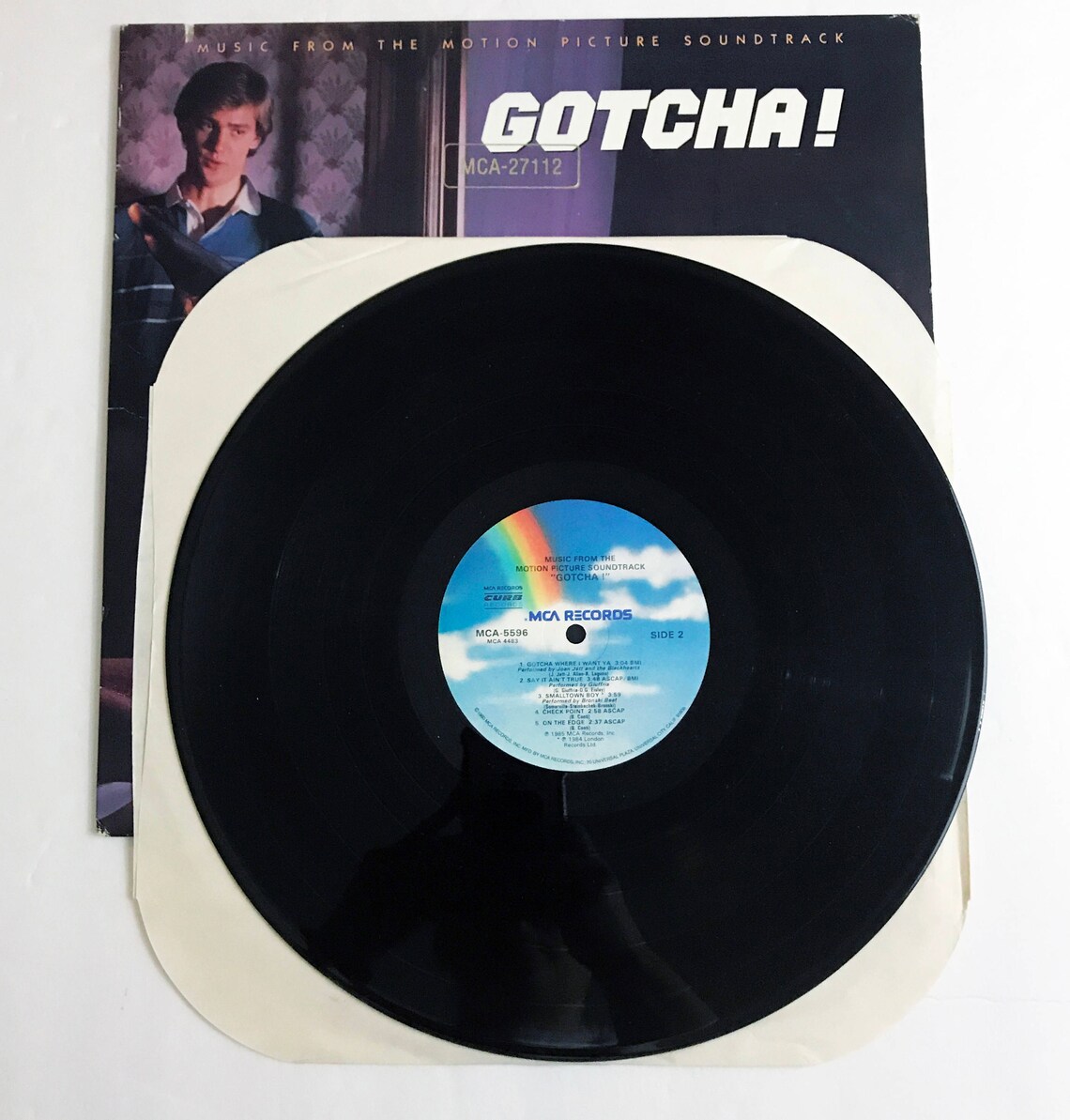 Vintage Gotcha Soundtrack LP Album Record Vinyl 1985 Bill | Etsy