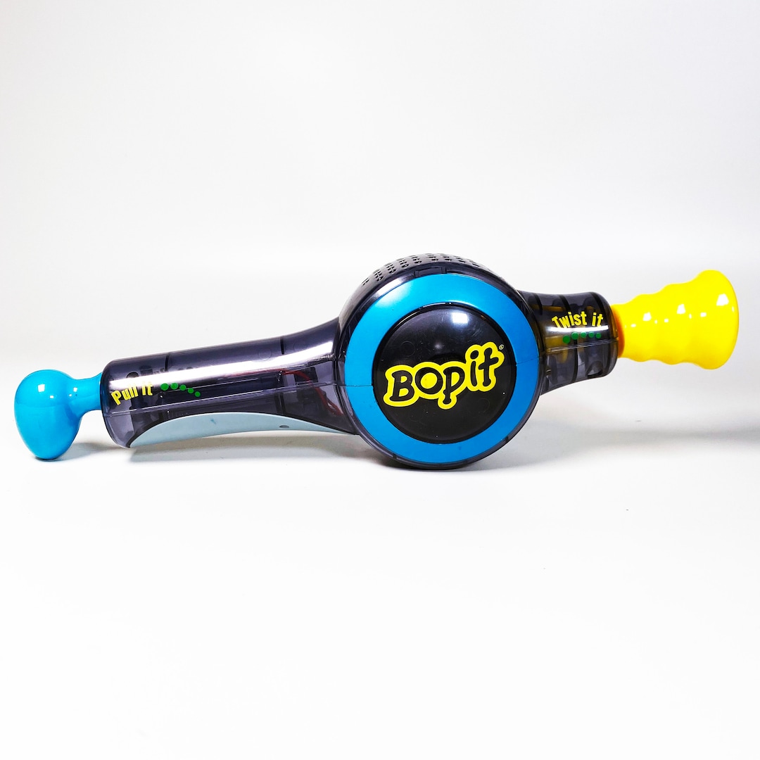 Vintage Bop It Push and Pull Electronic Game by Hasbro 90s Toy 1990s ...