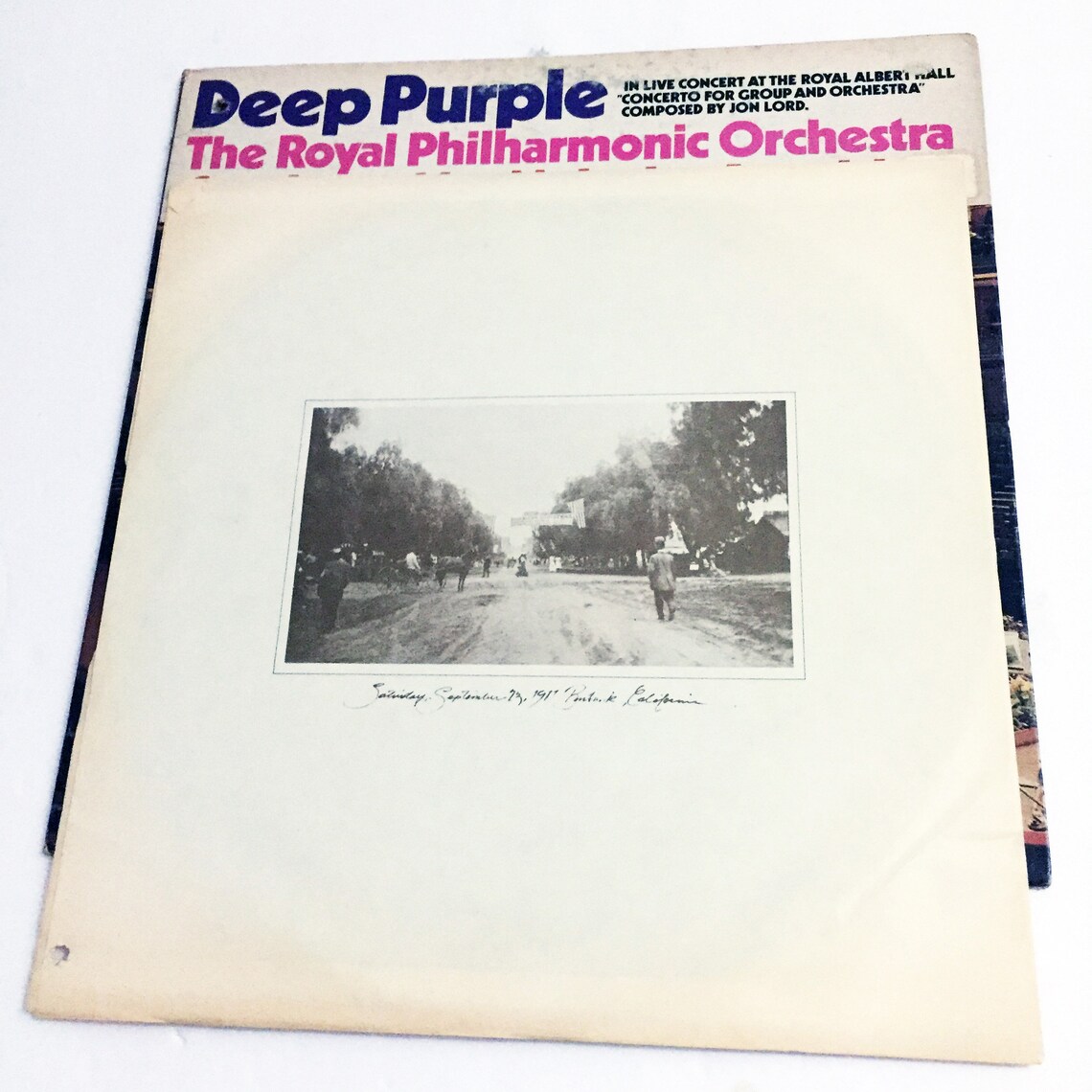 Original Deep Purple & the Royal Philharmonic Orchestra - Etsy