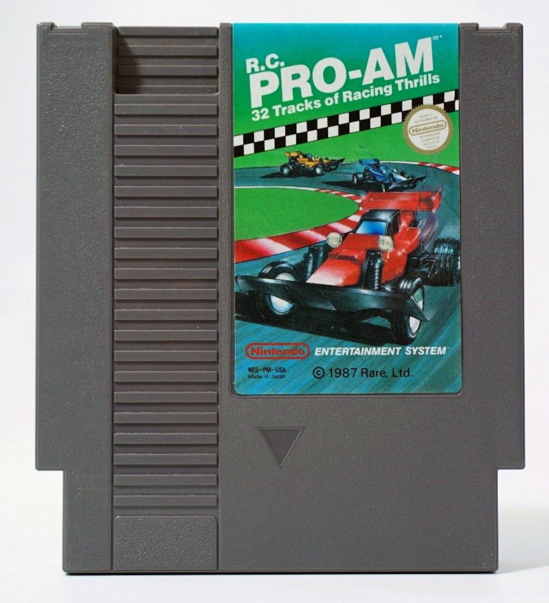 Vintage Nintendo NES R.C. Pro AM I Racing Video Game 1988 - Etsy