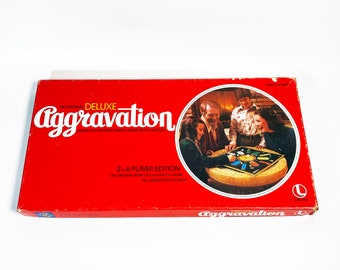 Vintage 1972 Aggravation Deluxe Edition Board Game 100% Complete 1970s ...