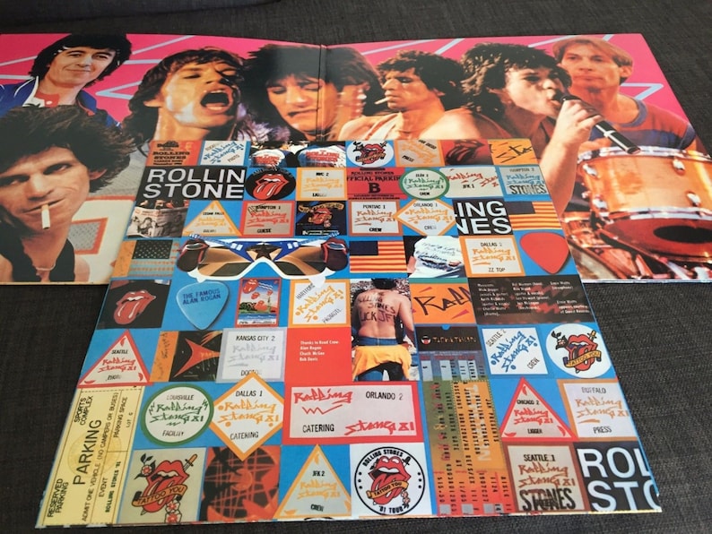 Vintage Rolling Stones Still Life American Concert 1981 LP - Etsy