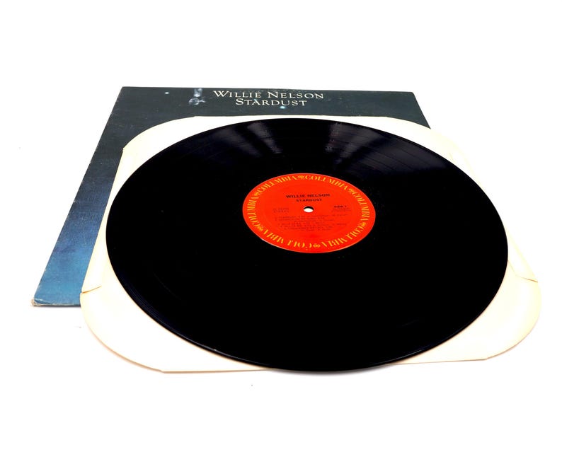 Vintage Willie Nelson Stardust Vinyl LP Record 12" Original 1978 1970s ...