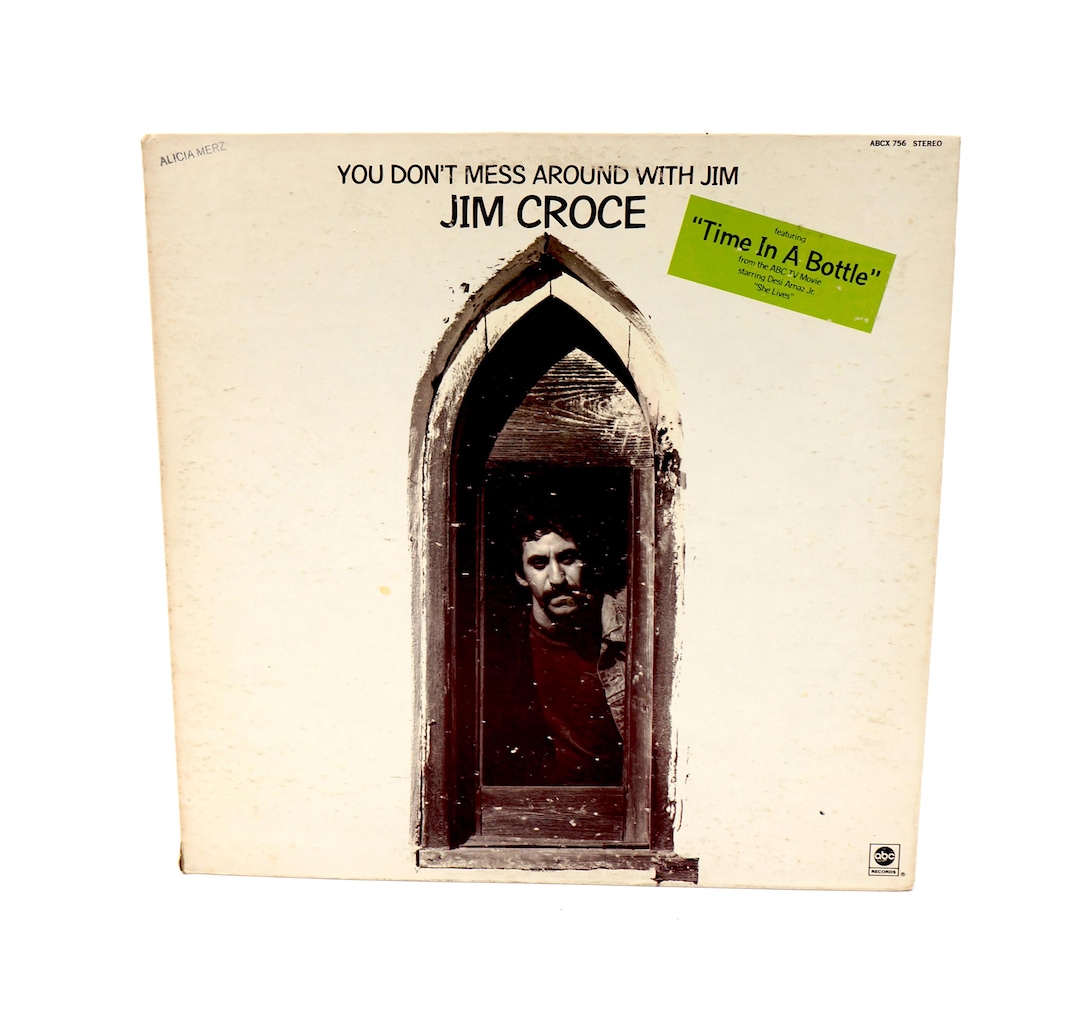 Vintage 1972 Jim Croce You Don't Mess Around With Jim Album Vinyl LP ...