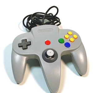 Vintage OEM Nintendo 64 Video Game Controller Original Controls N64 ...
