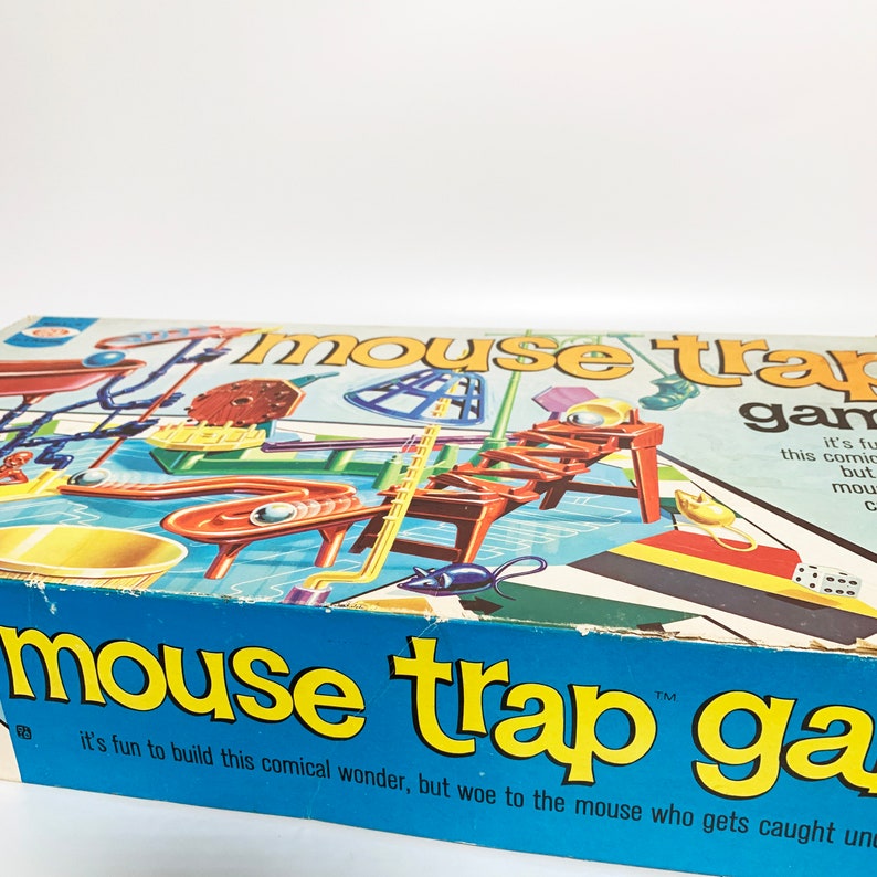 Vintage Mouse Trap Game by Ideal 100% Complete and Excellent | Etsy