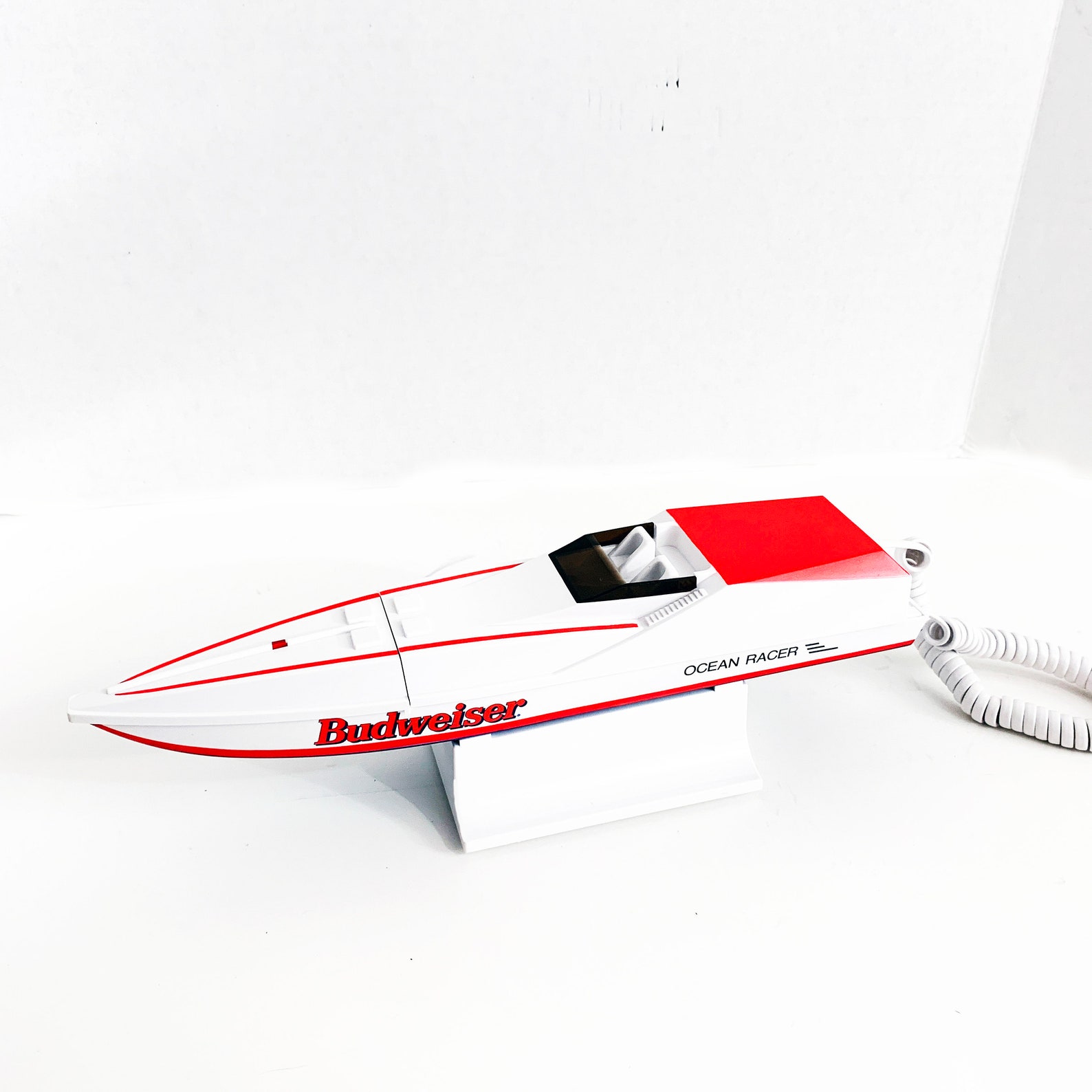 Vintage Budweiser Power Boat Phone the Ocean Racer Telephone | Etsy