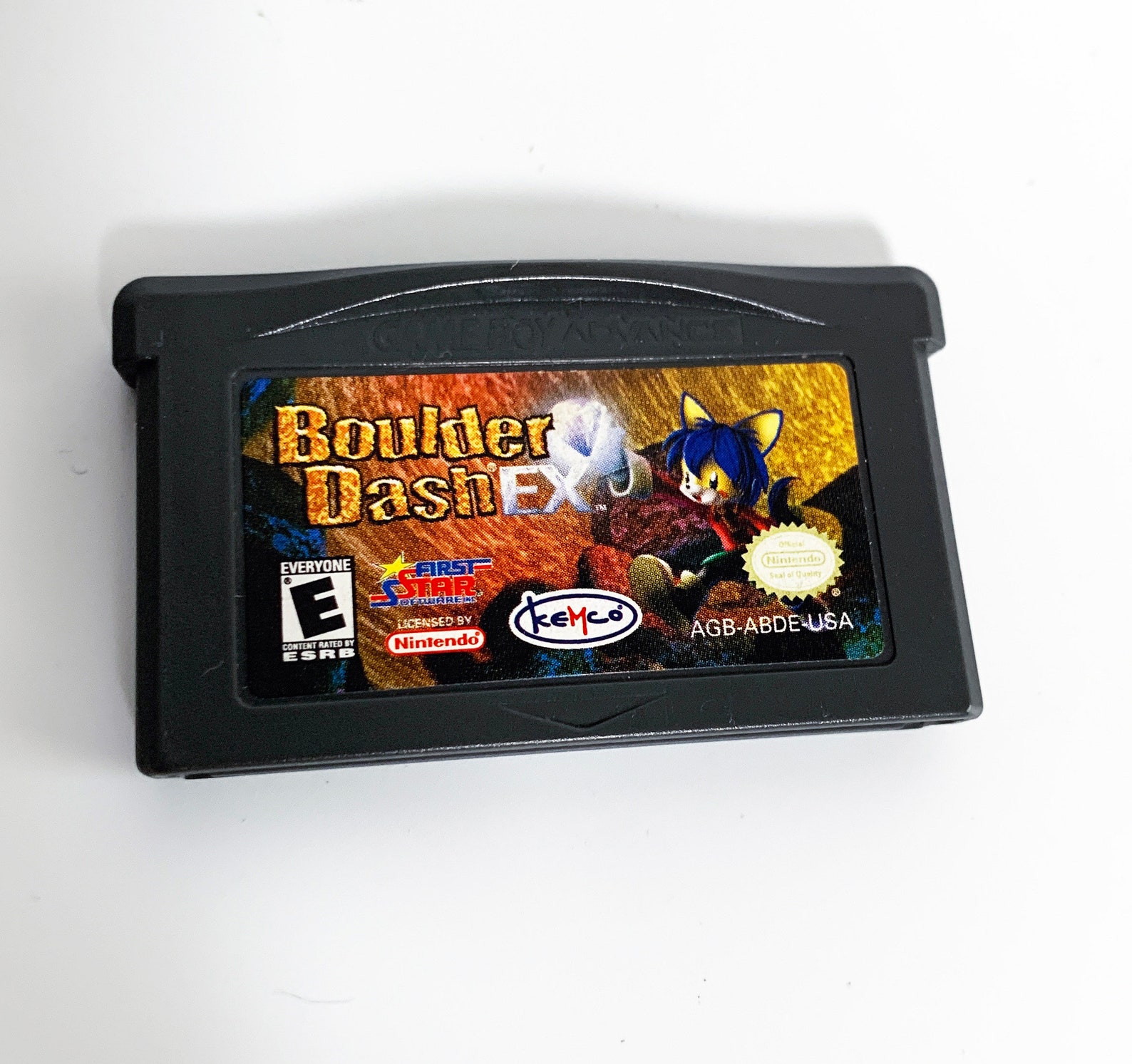 Nintendo Gameboy Advance SP Boulder Dash Ex Video Game - Etsy