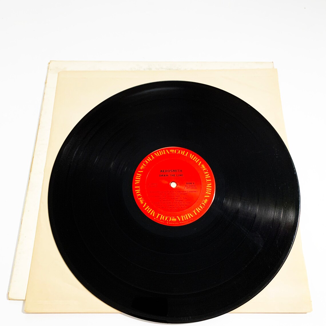 Vintage Aerosmith Draw the Line Vinyl LP Record Album No - Etsy