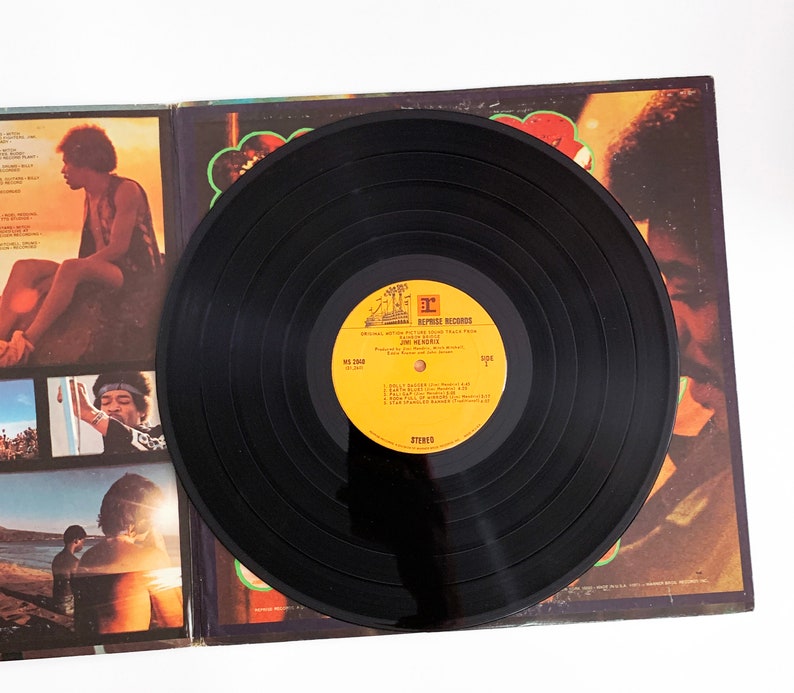 Vintage Jimi Hendrix Rainbow Bridge Soundtrack 12 LP | Etsy