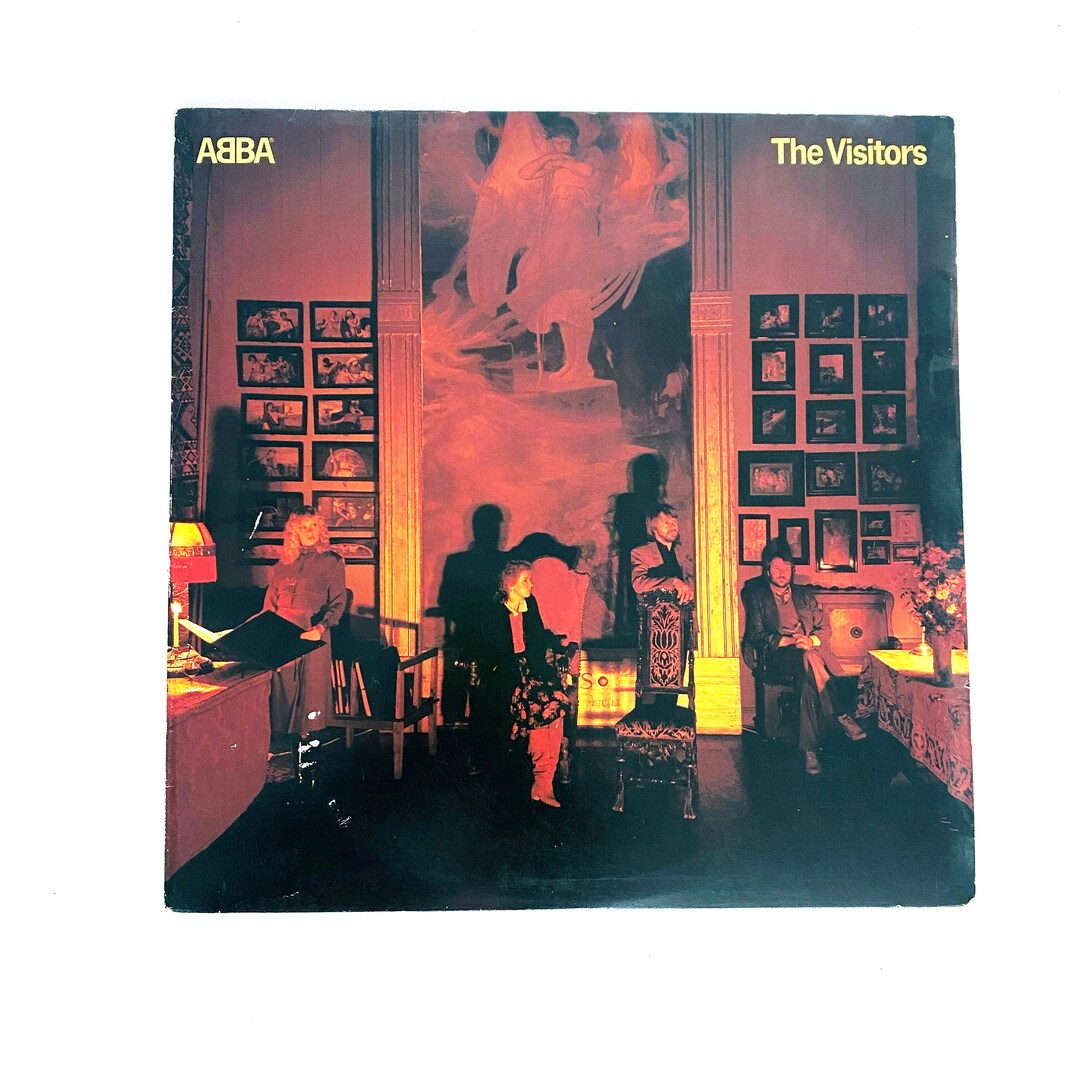 Vintage ABBA the Visitors Vinyl Bundle LP Record Vinyl 12" Album 1980s 80s Take a Chance on Me ...