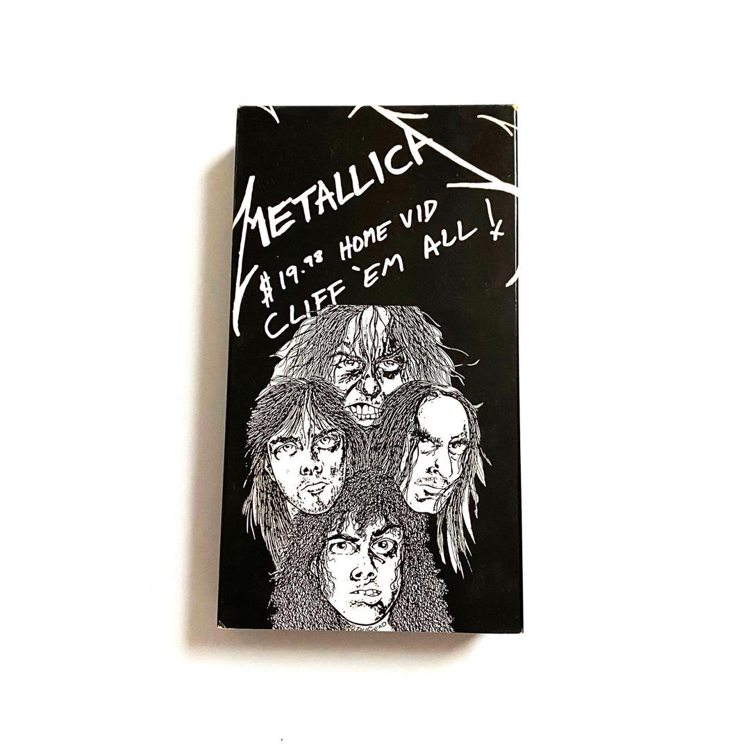 Vintage Metallica Cliff 'em All VHS - Original Elektra Release 1987 ...