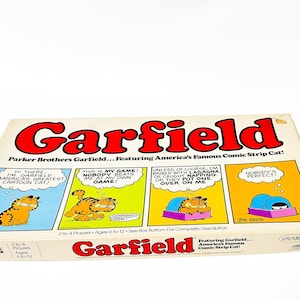 Vintage Garfield 1981 100% Complete Classic Board Game 80s Parker ...